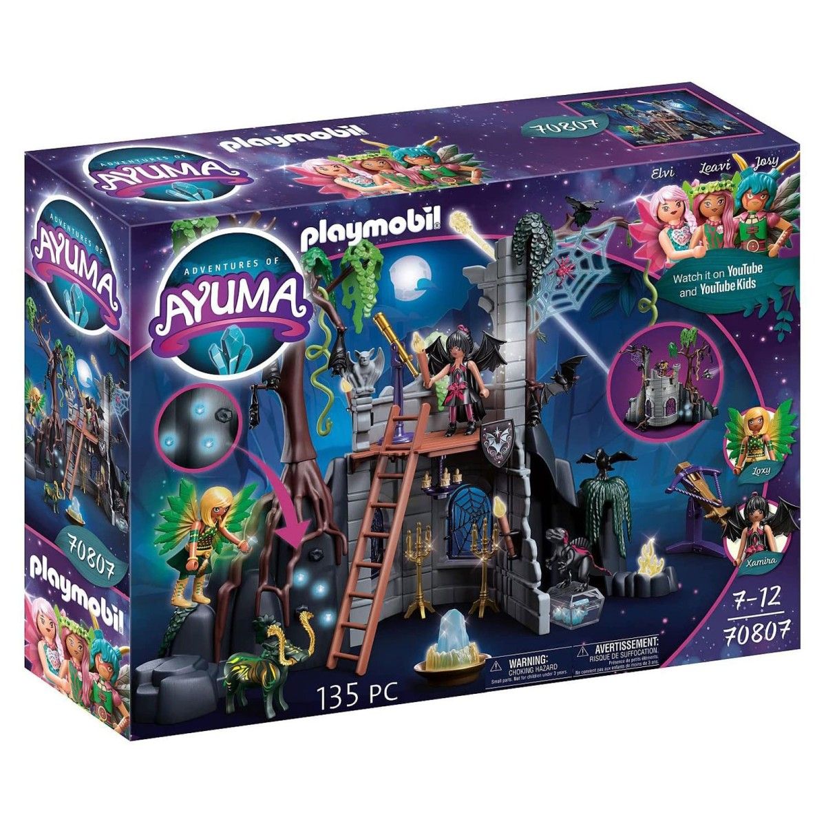 PLAYMOBIL® 70807 - Adventures of Ayuma - Bat Fairies Ruine | Playmobil ...