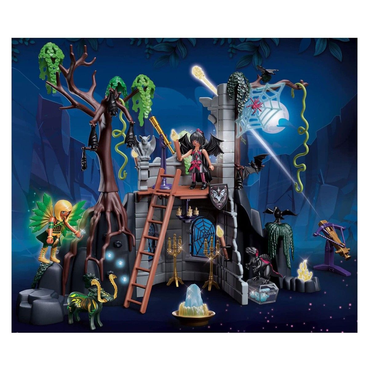 PLAYMOBIL® 70807 - Adventures of Ayuma - Bat Fairies Ruine | Playmobil ...