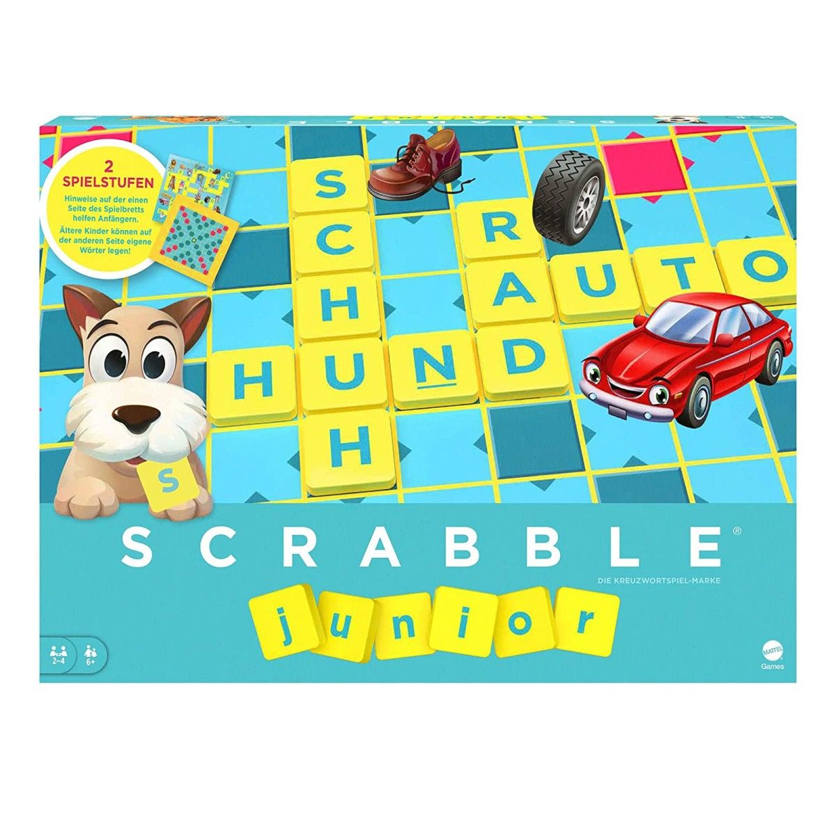 Mattel Y9670 - Mattel Games - Scrabble Junior | Mattel Y9670