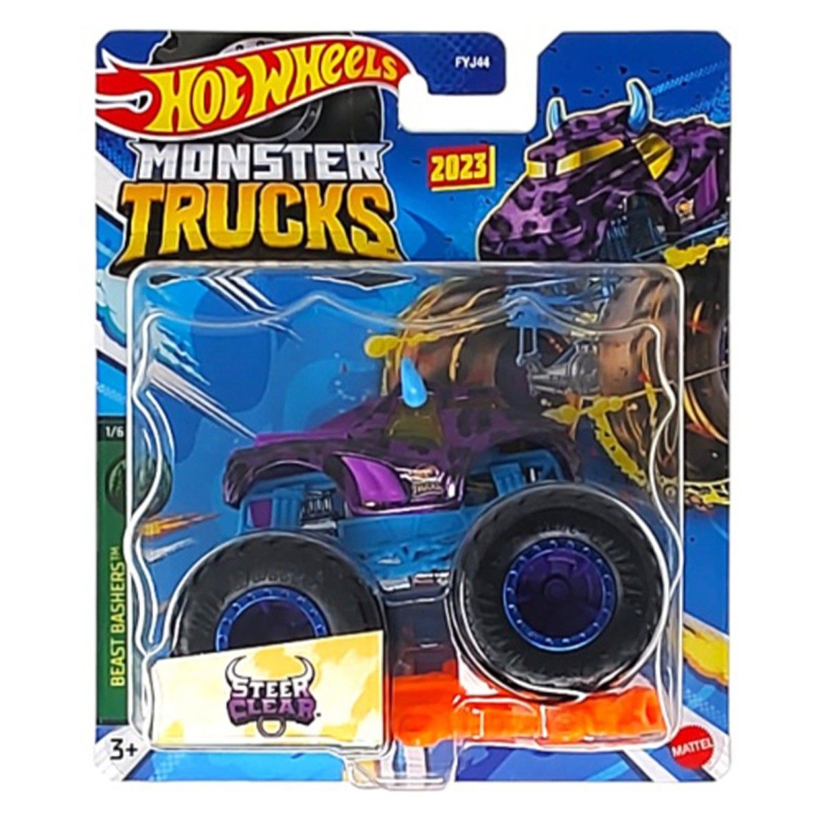 Mattel FYJ44-BUNDLE sort. - Hot Wheels - Monster Trucks, 1:64, 8er-Pack ...