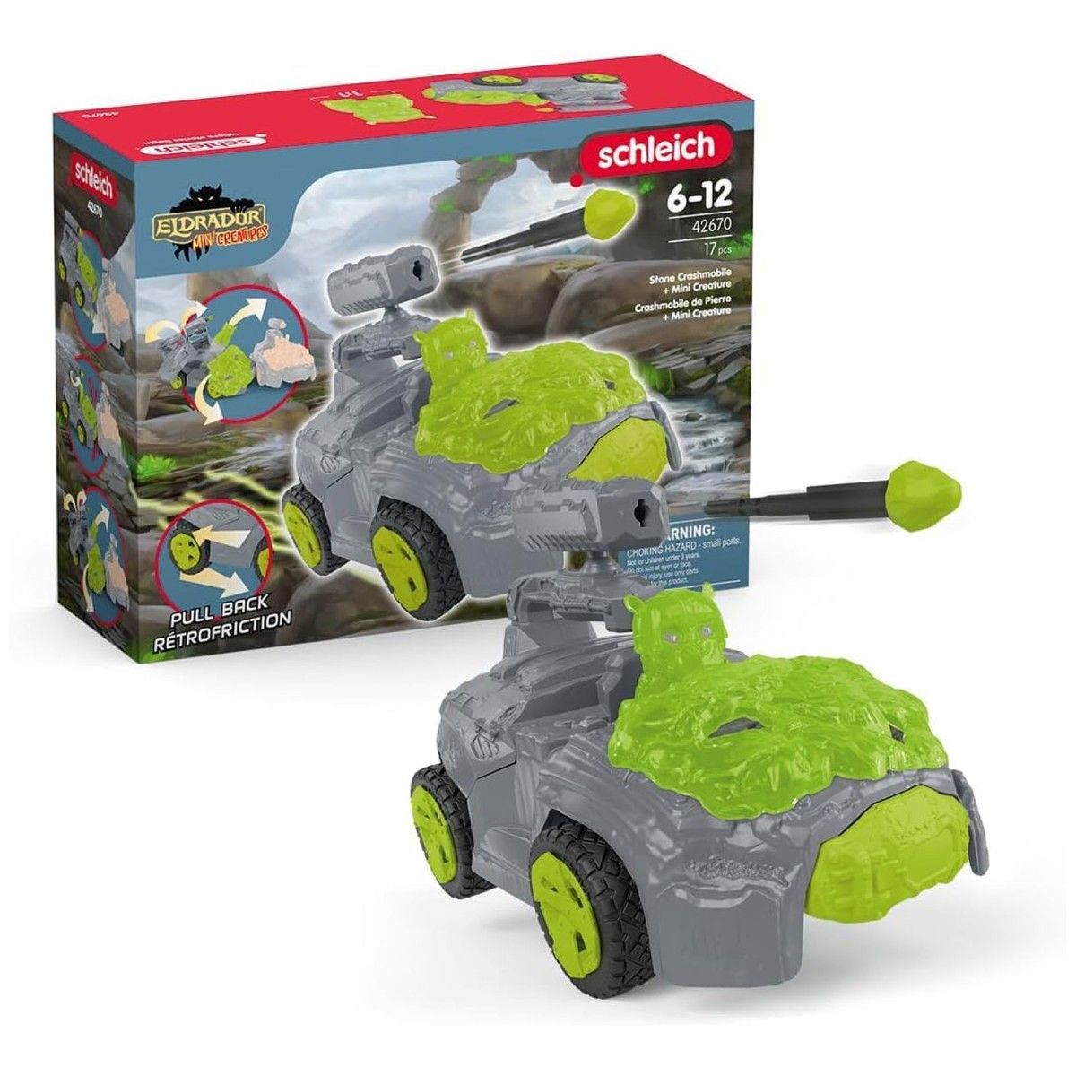 Schleich 42670 - Eldrador - Mini Cretaures - Stein-Crashmobil ...